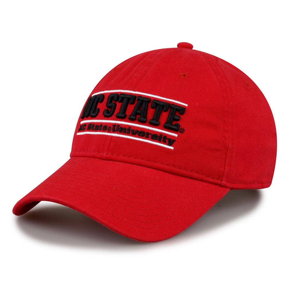 North Carolina State "NC State" Bar Hat (Red) – militarybowlgear